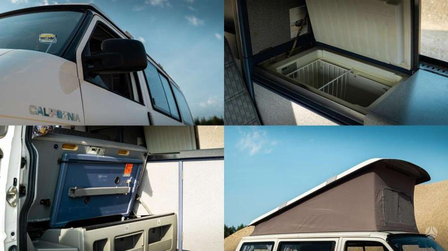 Balts Volkswagen California 1992 Viļņa, ar dzinēja tilpumu 2.40 L un nobraukumu 358 tūkst. km par 8700 €, foto 16 vietnē AUTOMOTO.COM.LV
