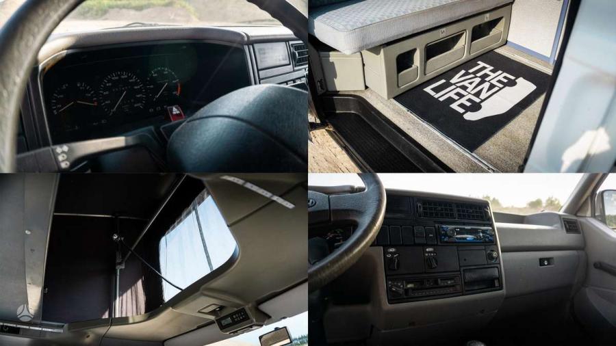 Balts Volkswagen California 1992 Viļņa, ar dzinēja tilpumu 2.40 L un nobraukumu 358 tūkst. km par 8700 €, foto 18 vietnē AUTOMOTO.COM.LV