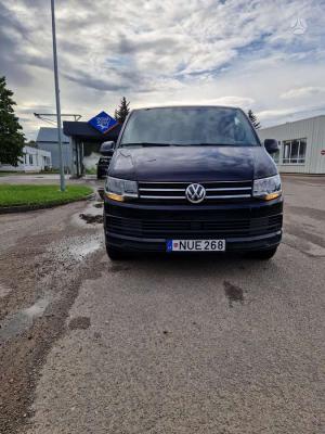 Black Volkswagen Caravelle 2016 in Sakiai, with an engine capacity of 2.00 L and mileage of 288 thousand km for 16999 €, photo  on AUTOMOTO.COM.LV