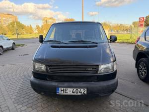 Черный Фольксваген Каравелла 1999 в Рига, объемом двигателя 2.50 л и пробегом 405 тыс. км за 1500 €, фото  на AUTOMOTO.COM.LV