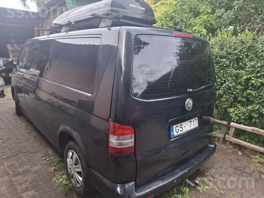 Melns Volkswagen Caravelle 2006 Rīga, ar dzinēja tilpumu 2.50 L un nobraukumu 450 tūkst. km par 4000 €, foto 6 vietnē AUTOMOTO.COM.LV