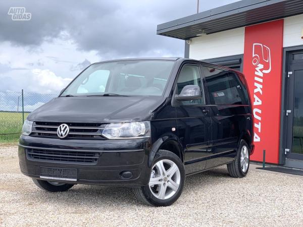 Black Volkswagen Caravelle 2011 in Kaunas, with an engine capacity of 2.00 L and mileage of 240 thousand km for 13499 €, photo 1 on AUTOMOTO.COM.LV