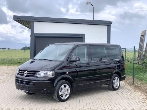 Black Volkswagen Caravelle 2011 in Kaunas, with an engine capacity of 2.00 L and mileage of 240 thousand km for 13499 €, photo 3 on AUTOMOTO.COM.LV