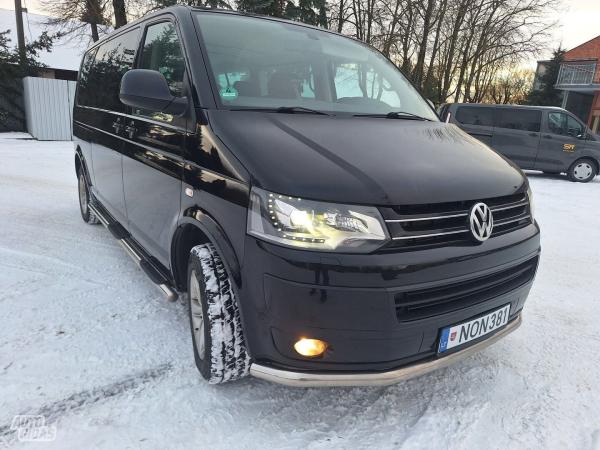 Black Volkswagen Caravelle 2012 in Marijampole, with an engine capacity of 2.00 L and mileage of 249 thousand km for 14500 €, photo 2 on AUTOMOTO.COM.LV