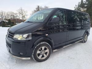 Black Volkswagen Caravelle 2012 in Marijampole, with an engine capacity of 2.00 L and mileage of 249 thousand km for 14500 €, photo 4 on AUTOMOTO.COM.LV