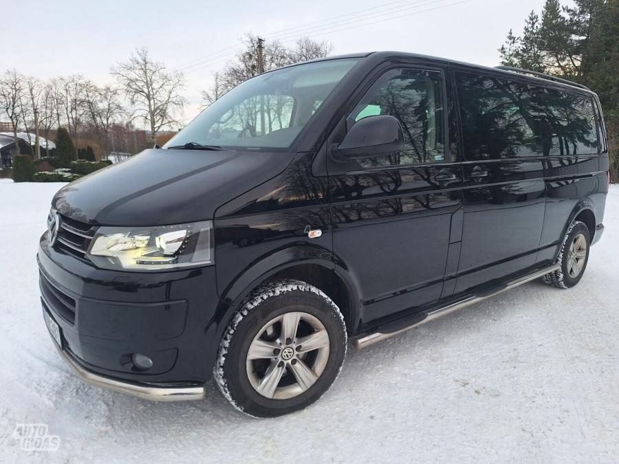 Black Volkswagen Caravelle 2012 in Marijampole, with an engine capacity of 2.00 L and mileage of 249 thousand km for 14500 €, photo 4 on AUTOMOTO.COM.LV