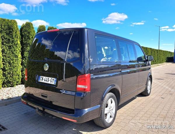 Black Volkswagen Caravelle 2015 in Riga, with an engine capacity of 2.00 L and mileage of 0 thousand km for 21659 €, photo 4 on AUTOMOTO.COM.LV