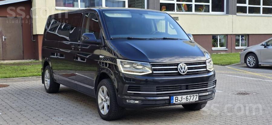 Melns Volkswagen Caravelle 2016 Rīga, ar dzinēja tilpumu 2.00 L un nobraukumu 450 tūkst. km par 21300 €, foto 4 vietnē AUTOMOTO.COM.LV