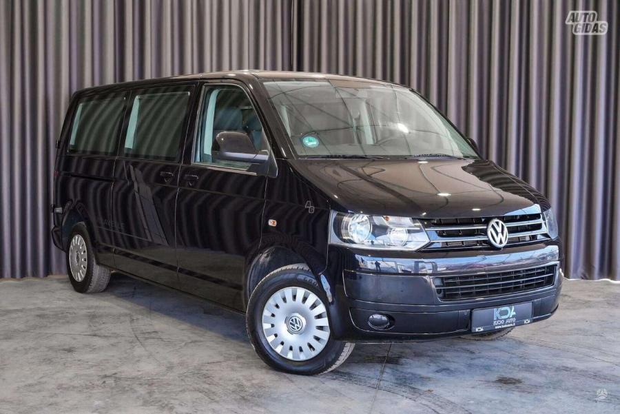 Black Volkswagen Caravelle 2010 in Marijampole, with an engine capacity of 2.00 L and mileage of 199 thousand km for 12950 €, photo 1 on AUTOMOTO.COM.LV