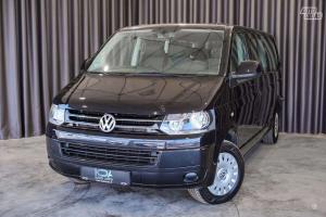 Black Volkswagen Caravelle 2010 in Marijampole, with an engine capacity of 2.00 L and mileage of 199 thousand km for 12950 €, photo 4 on AUTOMOTO.COM.LV