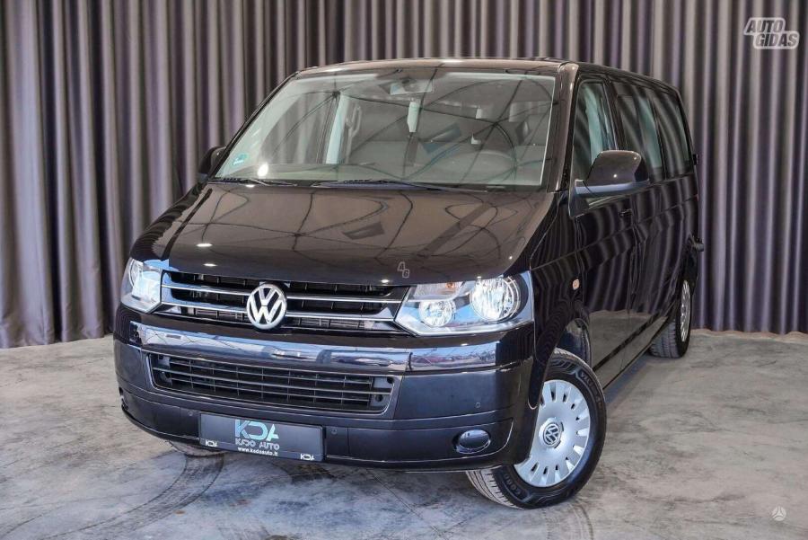 Black Volkswagen Caravelle 2010 in Marijampole, with an engine capacity of 2.00 L and mileage of 199 thousand km for 12950 €, photo 4 on AUTOMOTO.COM.LV
