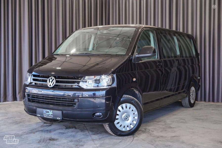 Black Volkswagen Caravelle 2010 in Marijampole, with an engine capacity of 2.00 L and mileage of 199 thousand km for 12950 €, photo 5 on AUTOMOTO.COM.LV