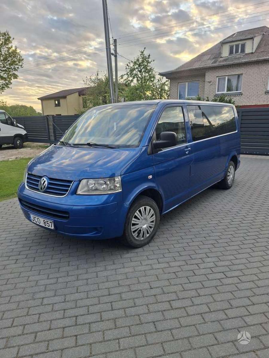 Zils Volkswagen Caravelle 2008 Šilalė, ar dzinēja tilpumu 2.50 L un nobraukumu 423 tūkst. km par 2200 €, foto 5 vietnē AUTOMOTO.COM.LV