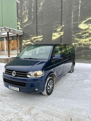 Blue Volkswagen Caravelle 2011 in Kaunas, with an engine capacity of 0.00 L and mileage of 236 thousand km for 11300 €, photo 6 on AUTOMOTO.COM.LV