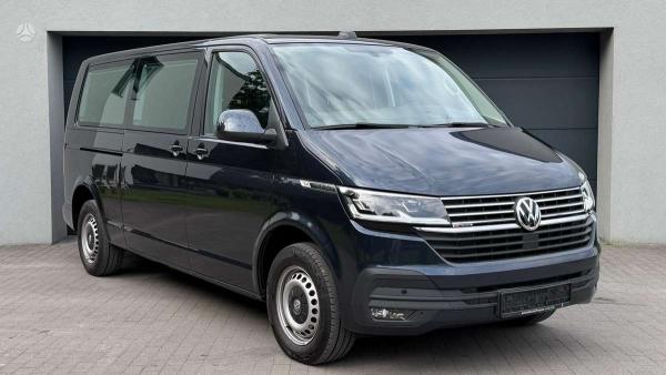 Blue Volkswagen Caravelle 2024 in Jonava, with an engine capacity of 1.97 L and mileage of 300 thousand km for 28500 €, photo 2 on AUTOMOTO.COM.LV