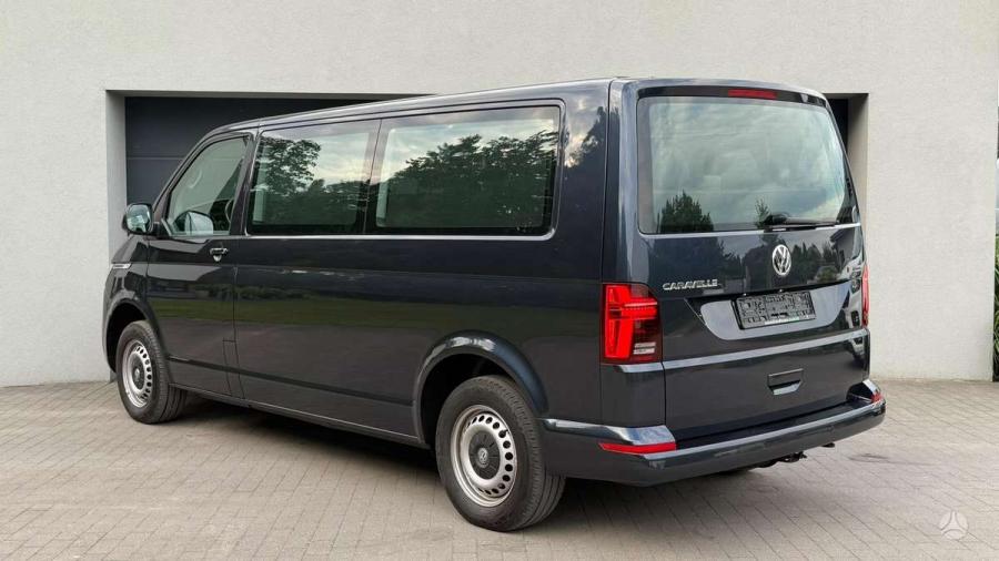 Blue Volkswagen Caravelle 2024 in Jonava, with an engine capacity of 1.97 L and mileage of 300 thousand km for 28500 €, photo 5 on AUTOMOTO.COM.LV