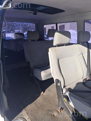 Blue Volkswagen Caravelle 1997 in Daugavpils, with an engine capacity of 2.50 L and mileage of 350 thousand km for 3999 €, photo 8 on AUTOMOTO.COM.LV