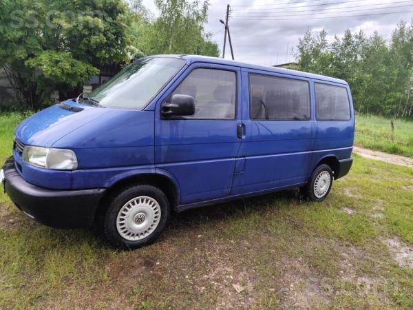 Blue Volkswagen Caravelle 2000 in Kraslava, with an engine capacity of 2.50 L and mileage of 560 thousand km for 2700 €, photo 2 on AUTOMOTO.COM.LV