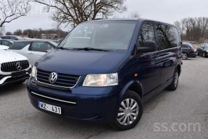 Blue Volkswagen Caravelle 2005 in Kuldiga, with an engine capacity of 2.50 L and mileage of 0 thousand km for 6550 €, photo 1 on AUTOMOTO.COM.LV