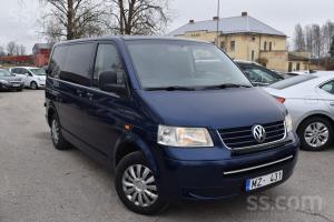 Blue Volkswagen Caravelle 2005 in Kuldiga, with an engine capacity of 2.50 L and mileage of 0 thousand km for 6550 €, photo 5 on AUTOMOTO.COM.LV