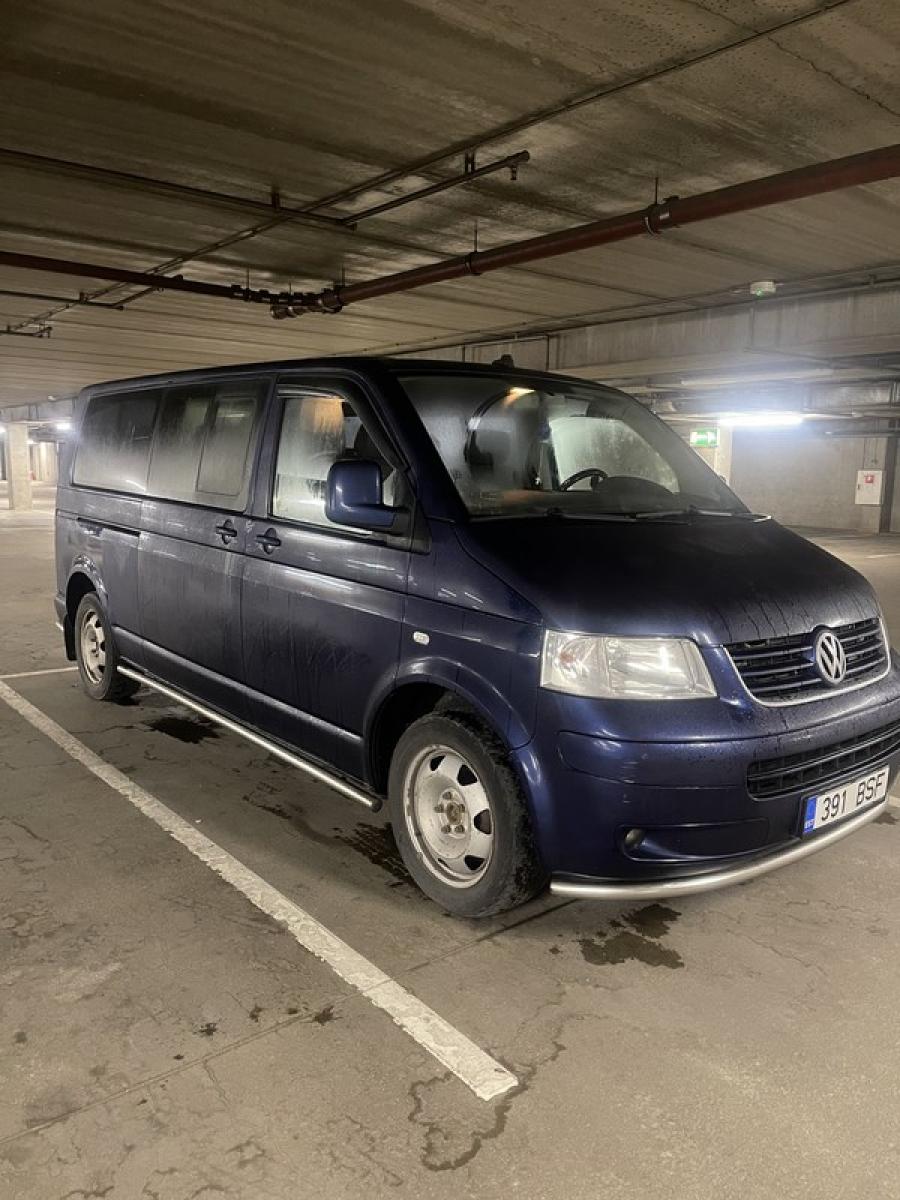 Синий Фольксваген Каравелла 2005 в Таллин, объемом двигателя 1.90 л и пробегом 330 тыс. км за 5500 €, фото 22 на AUTOMOTO.COM.LV