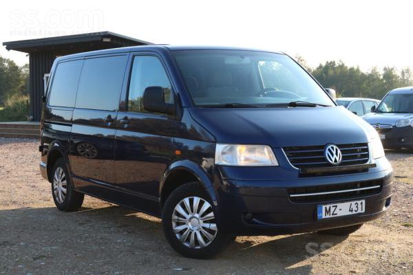 Zils Volkswagen Caravelle 2005 Kuldīga, ar dzinēja tilpumu 2.50 L un nobraukumu 345 tūkst. km par 5500 €, foto 1 vietnē AUTOMOTO.COM.LV