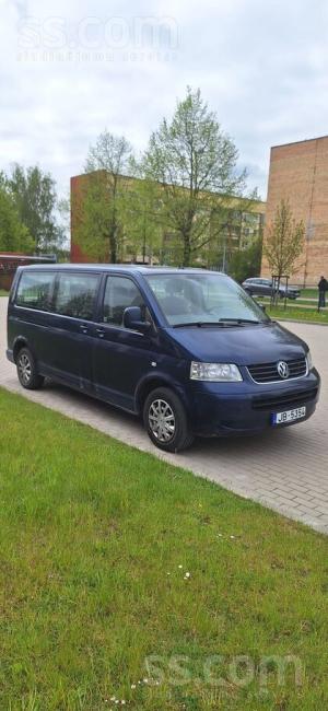 Blue Volkswagen Caravelle 2006 in Jelgava, with an engine capacity of 1.90 L and mileage of 345 thousand km for 3500 €, photo 3 on AUTOMOTO.COM.LV