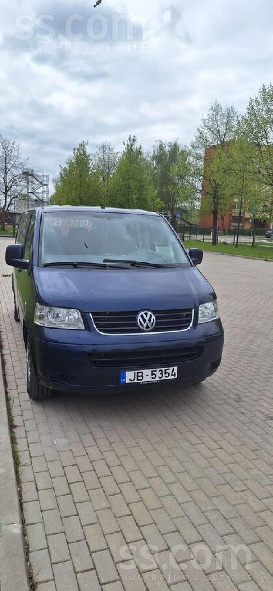 Blue Volkswagen Caravelle 2006 in Jelgava, with an engine capacity of 1.90 L and mileage of 345 thousand km for 3500 €, photo 6 on AUTOMOTO.COM.LV