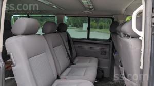 Blue Volkswagen Caravelle 2006 in Riga, with an engine capacity of 2.50 L and mileage of 360 thousand km for 4850 €, photo 9 on AUTOMOTO.COM.LV