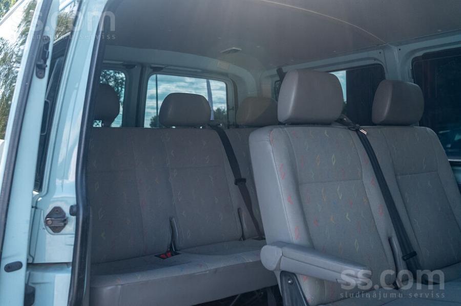 Zils Volkswagen Caravelle 2006 Rīga, ar dzinēja tilpumu 2.50 L un nobraukumu 0 tūkst. km par 6450 €, foto 25 vietnē AUTOMOTO.COM.LV