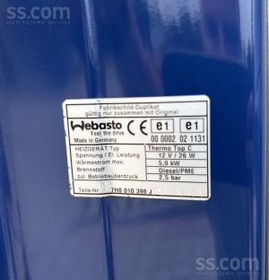 Синий Фольксваген Каравелла 2007 в Цесис, объемом двигателя 1.90 л и пробегом 290 тыс. км за 7999 €, фото 22 на AUTOMOTO.COM.LV