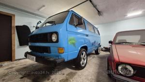 Blue Volkswagen Caravelle 1986 in Parnu, with an engine capacity of 1.90 L and mileage of 250 thousand km for 3800 €, photo  on AUTOMOTO.COM.LV