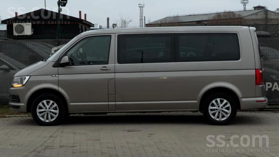 Brown Volkswagen Caravelle 2017 in Liepaja, with an engine capacity of 2.00 L and mileage of 310 thousand km for 18700 €, photo 7 on AUTOMOTO.COM.LV