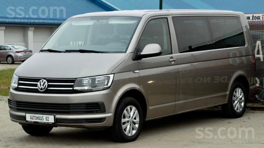 Brown Volkswagen Caravelle 2017 in Liepaja, with an engine capacity of 2.00 L and mileage of 310 thousand km for 18700 €, photo 8 on AUTOMOTO.COM.LV