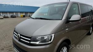 Brown Volkswagen Caravelle 2017 in Liepaja, with an engine capacity of 2.00 L and mileage of 310 thousand km for 18700 €, photo 9 on AUTOMOTO.COM.LV