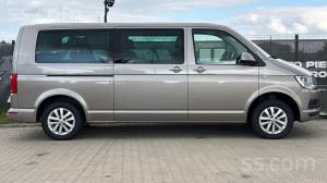 Brown Volkswagen Caravelle 2017 in Liepaja, with an engine capacity of 2.00 L and mileage of 310 thousand km for 17350 €, photo 4 on AUTOMOTO.COM.LV