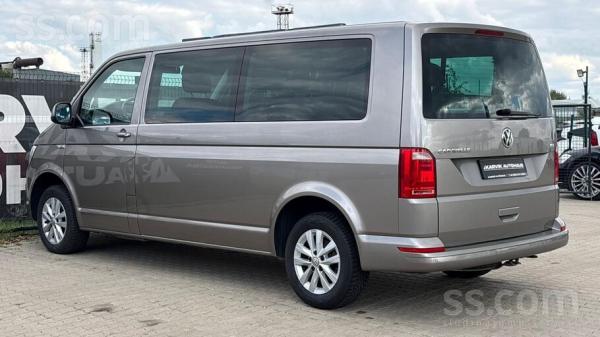 Brown Volkswagen Caravelle 2017 in Liepaja, with an engine capacity of 2.00 L and mileage of 310 thousand km for 17350 €, photo 7 on AUTOMOTO.COM.LV