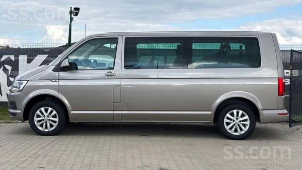 Brown Volkswagen Caravelle 2017 in Liepaja, with an engine capacity of 2.00 L and mileage of 310 thousand km for 17350 €, photo 8 on AUTOMOTO.COM.LV
