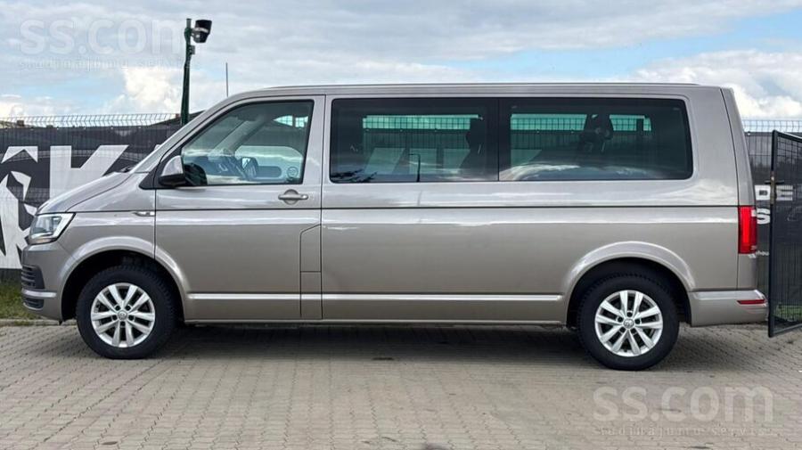 Brown Volkswagen Caravelle 2017 in Liepaja, with an engine capacity of 2.00 L and mileage of 310 thousand km for 17350 €, photo 8 on AUTOMOTO.COM.LV