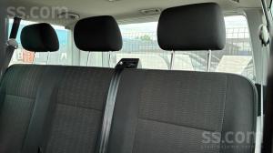 Brown Volkswagen Caravelle 2017 in Liepaja, with an engine capacity of 2.00 L and mileage of 310 thousand km for 17350 €, photo 28 on AUTOMOTO.COM.LV