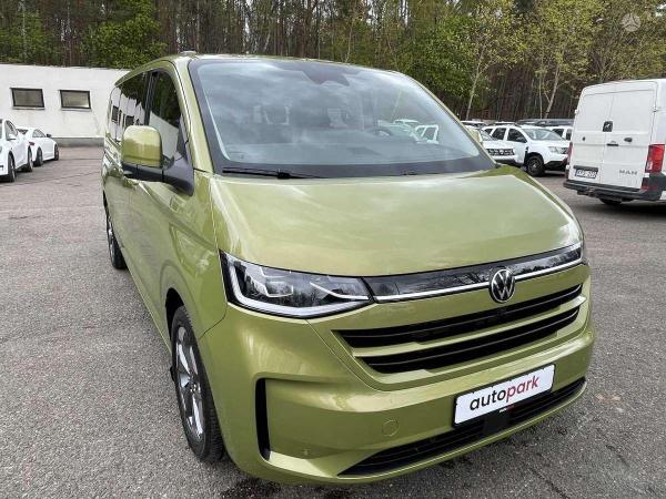 Green Volkswagen Caravelle 2026 in Vilnius, with an engine capacity of 2.00 L and mileage of 11 thousand km for 65500 €, photo 3 on AUTOMOTO.COM.LV