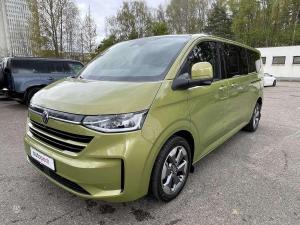 Green Volkswagen Caravelle 2026 in Vilnius, with an engine capacity of 2.00 L and mileage of 11 thousand km for 65500 €, photo  on AUTOMOTO.COM.LV