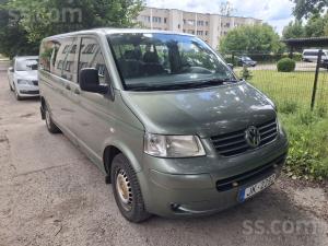 Green Volkswagen Caravelle 2008 in Riga, with an engine capacity of 2.50 L and mileage of 344 thousand km for 4499 €, photo  on AUTOMOTO.COM.LV