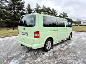 Green Volkswagen Caravelle 2006 in Tallinn, with an engine capacity of 2.50 L and mileage of 533 thousand km for 4390 €, photo 2 on AUTOMOTO.COM.LV