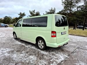 Green Volkswagen Caravelle 2006 in Tallinn, with an engine capacity of 2.50 L and mileage of 533 thousand km for 4390 €, photo 5 on AUTOMOTO.COM.LV
