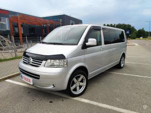 Grey Volkswagen Caravelle 2006 in Vilnius, with an engine capacity of 2.50 L and mileage of 512 thousand km for 6300 €, photo  on AUTOMOTO.COM.LV