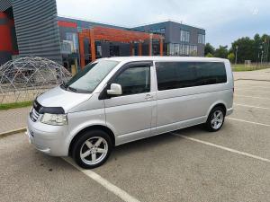 Grey Volkswagen Caravelle 2006 in Vilnius, with an engine capacity of 2.50 L and mileage of 512 thousand km for 6300 €, photo 8 on AUTOMOTO.COM.LV