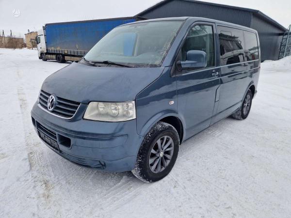 Pelēks Volkswagen Caravelle 2008 Rokiškis, ar dzinēja tilpumu 2.50 L un nobraukumu 290 tūkst. km par 4700 €, foto 2 vietnē AUTOMOTO.COM.LV