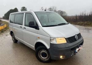 Grey Volkswagen Caravelle 2009 in Taurage, with an engine capacity of 1.90 L and mileage of 240 thousand km for 3900 €, photo  on AUTOMOTO.COM.LV