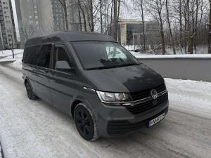 Grey Volkswagen Caravelle 2011 in Vilnius, with an engine capacity of 0.00 L and mileage of 237 thousand km for 11800 €, photo 3 on AUTOMOTO.COM.LV